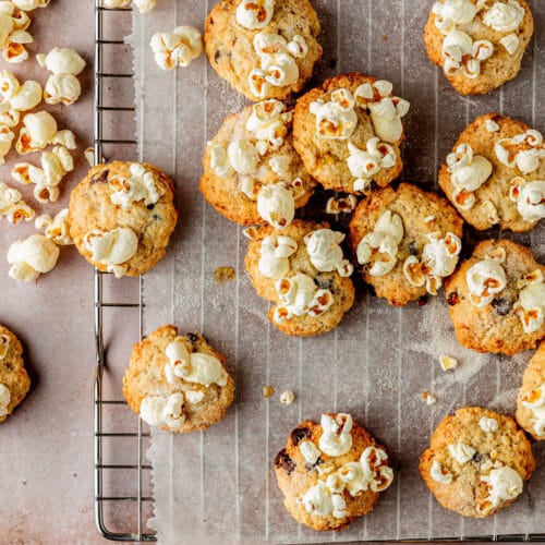 Popcorn koekjes - Living the Green Life